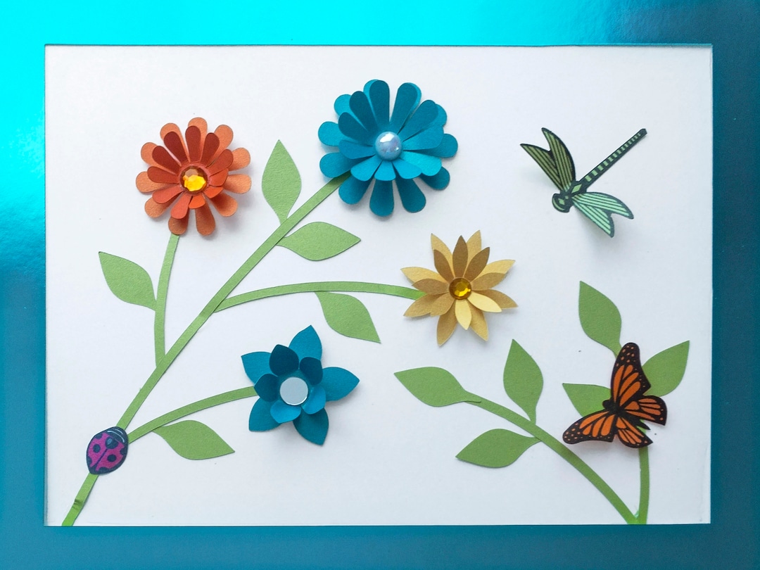 Bloomcraft ,paper Craft, Kids Kit - Etsy