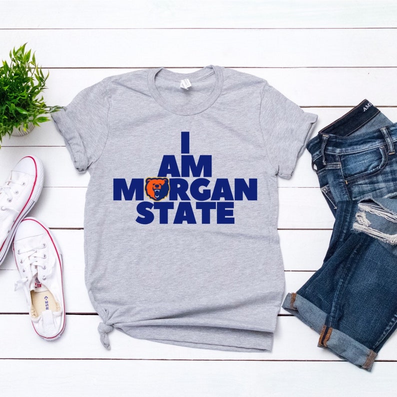 I Am Morgan State W/ Mascot T-shirts/sweatshirts - Etsy