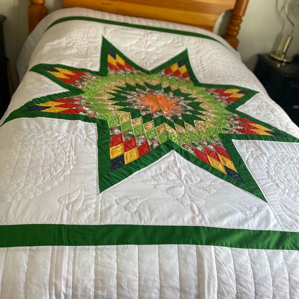 Lone Star Quilt - Etsy