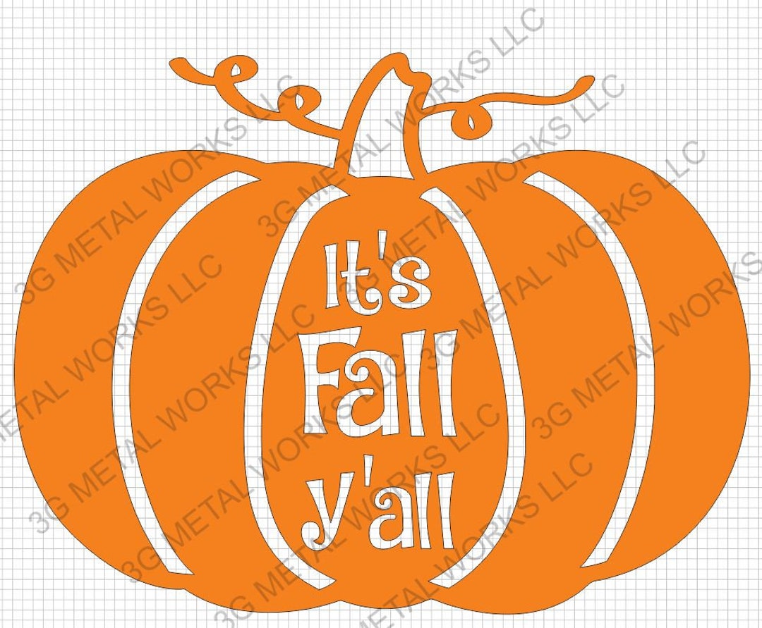 Pumpkin DXF File for Plasma Cutting - Etsy