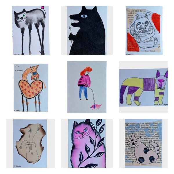 Aceo Painting - Etsy