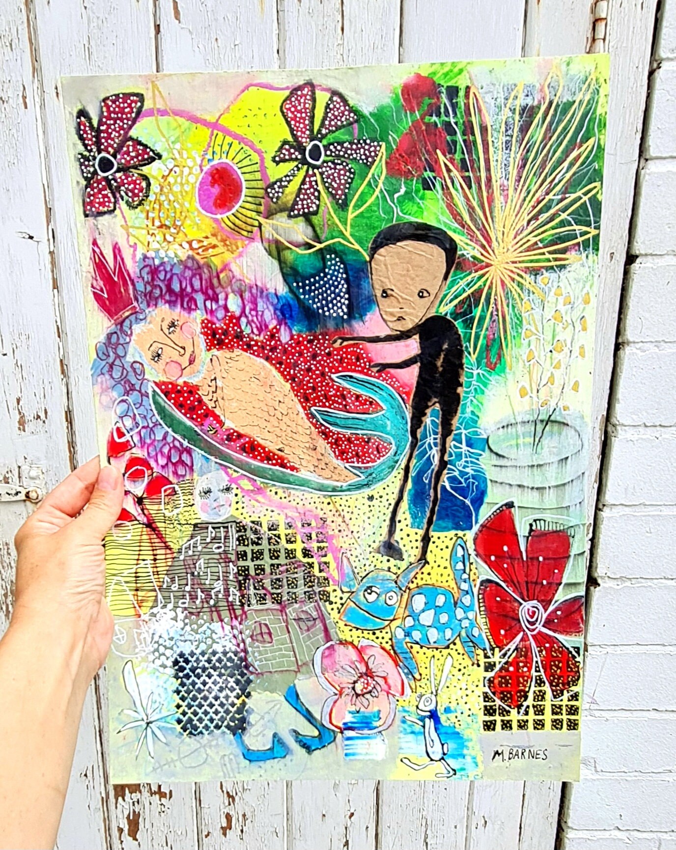 Abstract Art, Mixed Media Painting, Outsider Art, Crazy Art, Abstract ...