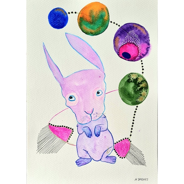 Surreal Easter Bunny - Etsy