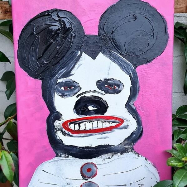 Creepy Mickey Mouse - Etsy