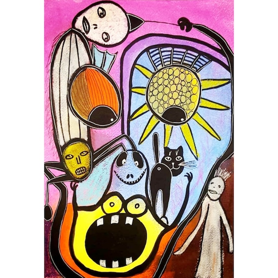 Weird Abstract Art Drawings