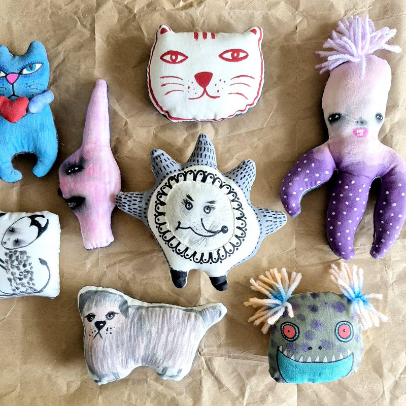 Handmade Weird Dolls - Etsy UK