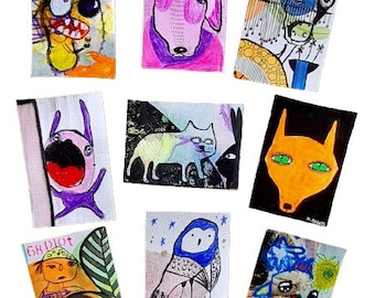 Aceo Original Painting - Etsy