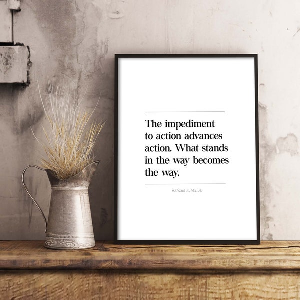 What Stands in the Way Becomes the Way - Etsy Australia