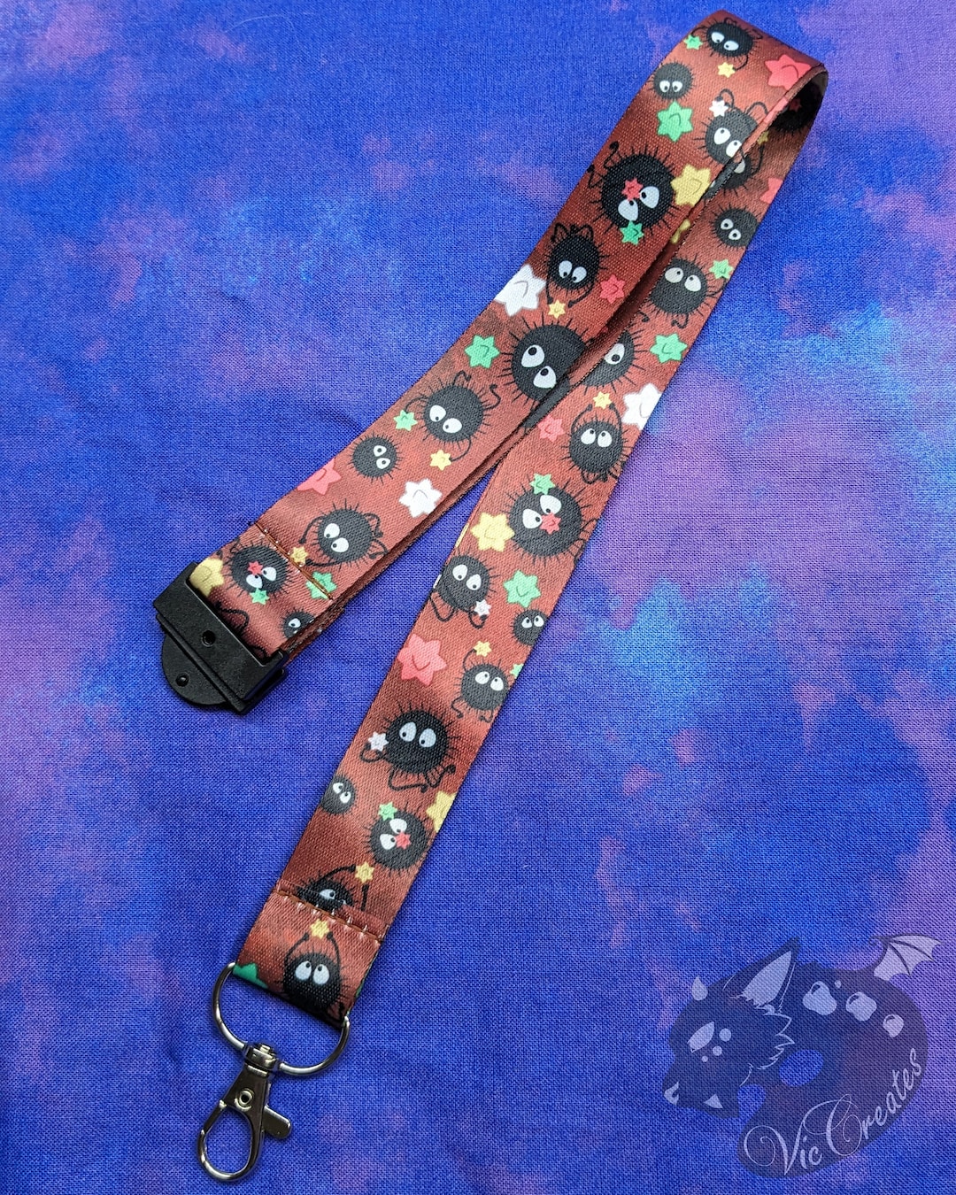 Soot Sprites Anime 1 Inch Lanyard - Etsy