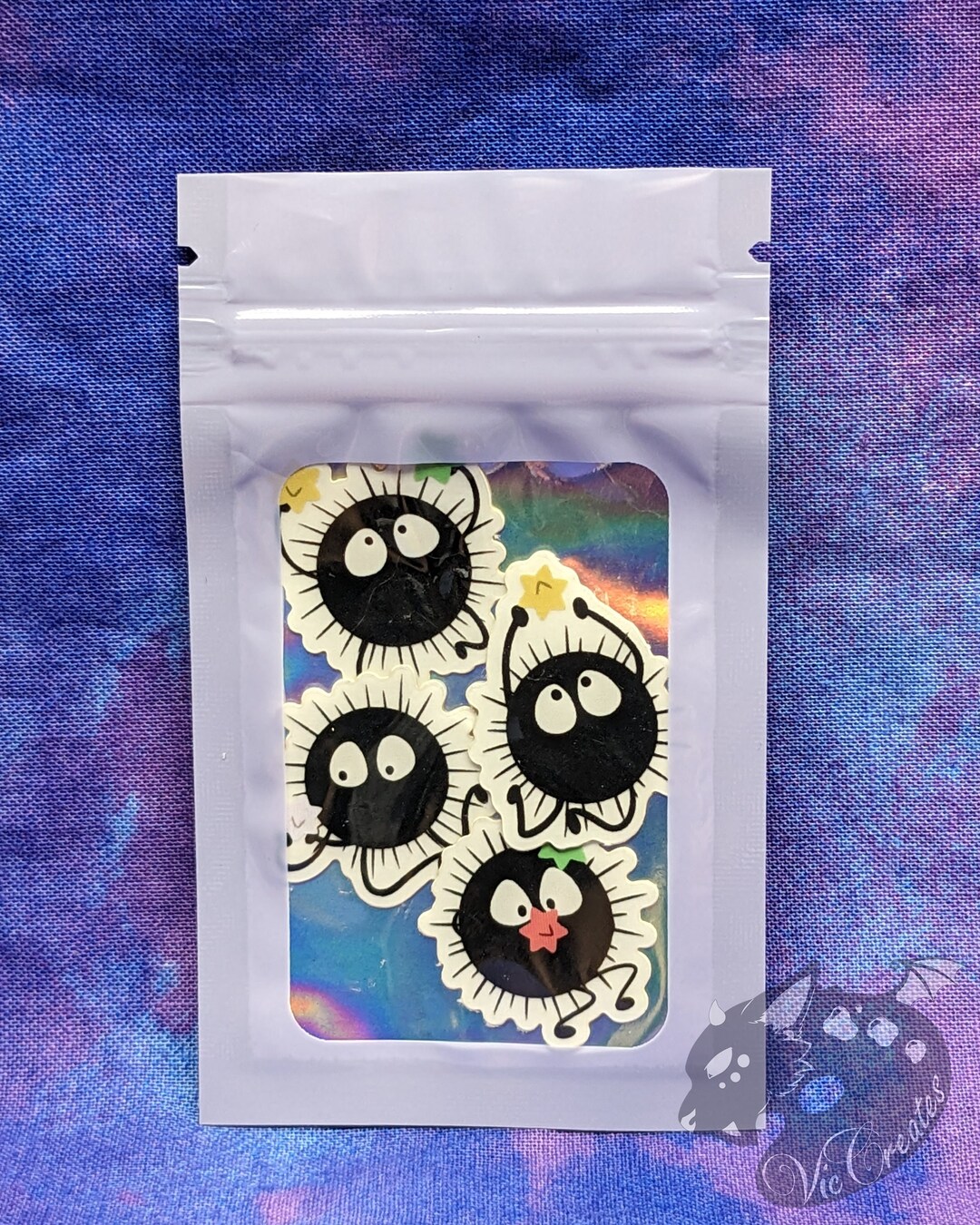 Soot Sprite Pack Spirited Away Waterproof Clear Vinyl Stickers - Etsy