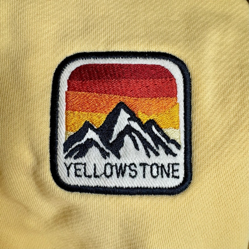 Big Sky Montana Patch Style Applique Machine Embroidery File With ...