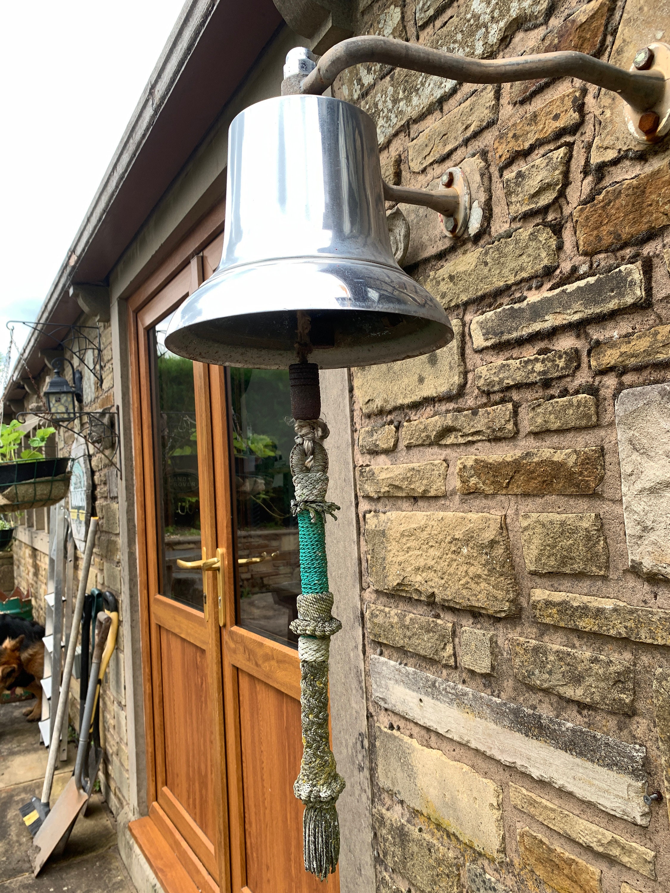 Vintage Bell Original Dennis Fire Engine Bell & Bracket 1940's Bronze ...