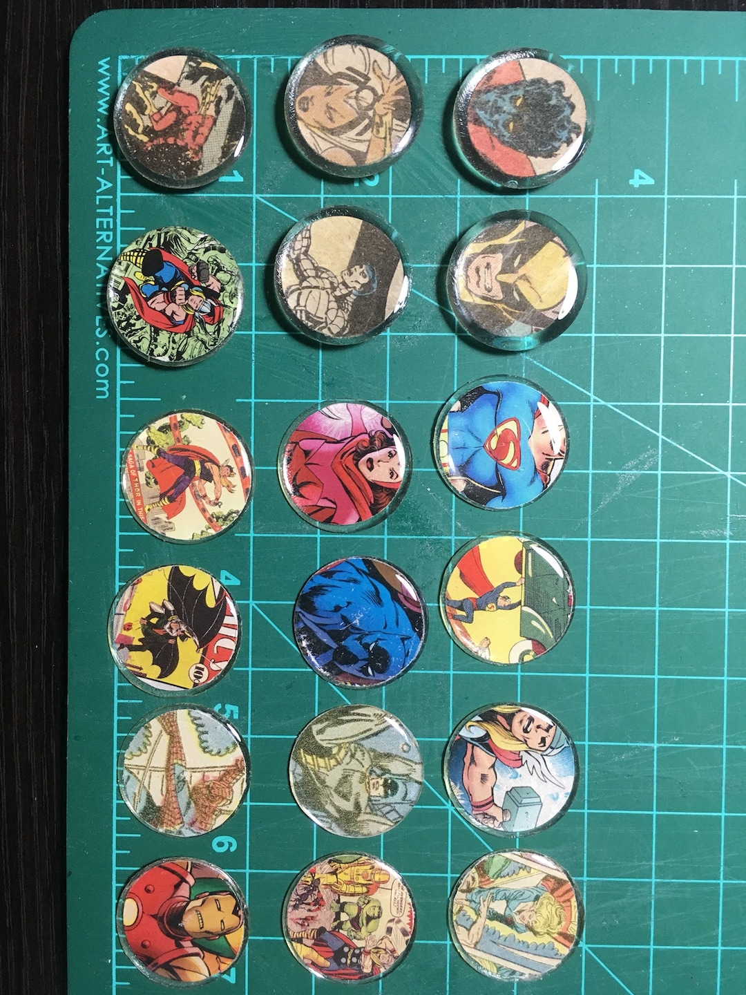 Epoxy Marvel and Dc Magnets Individual or Lot - Etsy