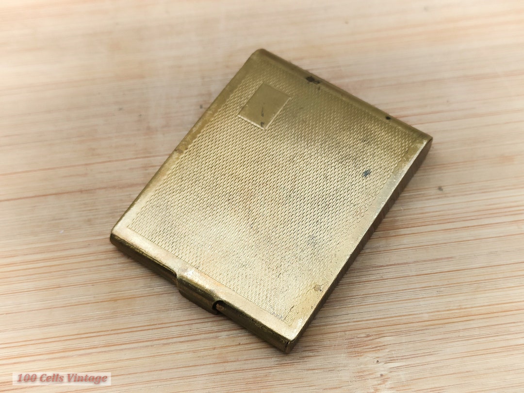 Plain Brass Match Safe/case or Toothpick Case-tobacciana-0ma - Etsy