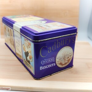 Cadburys Fingers Vintage 1990s Biscuit Tin-chocolate Advertising-21cm ...