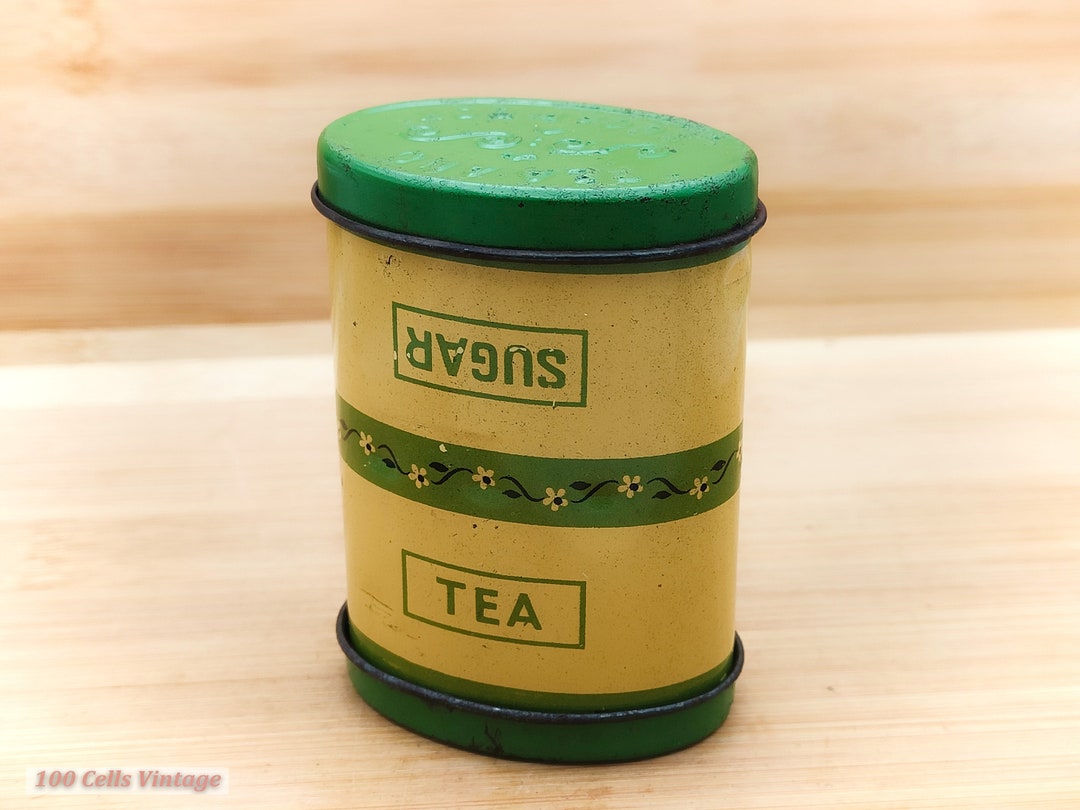 Tea and Sugar Box-vintage Soldiers Ration Tin-wwi/wwii-8cm-0li - Etsy