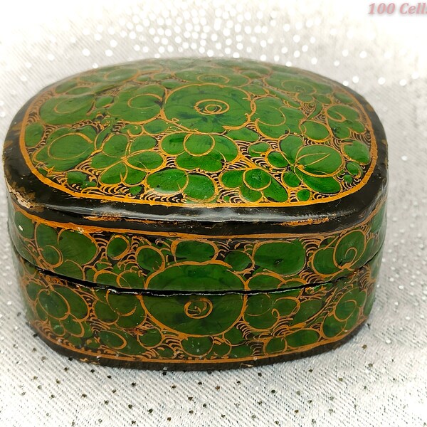 Kashmir Lacquer Box - Etsy