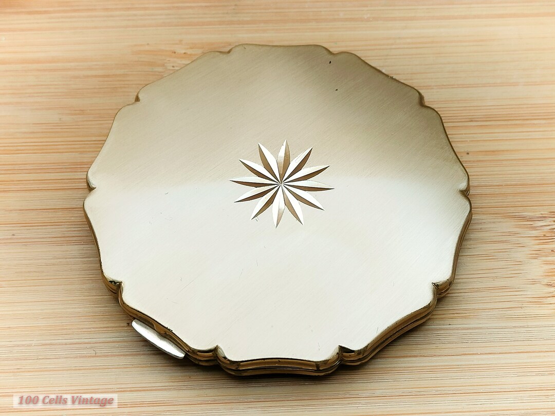 Stratton Gold Star-vintage Ladies Powder Compact cgr - Etsy