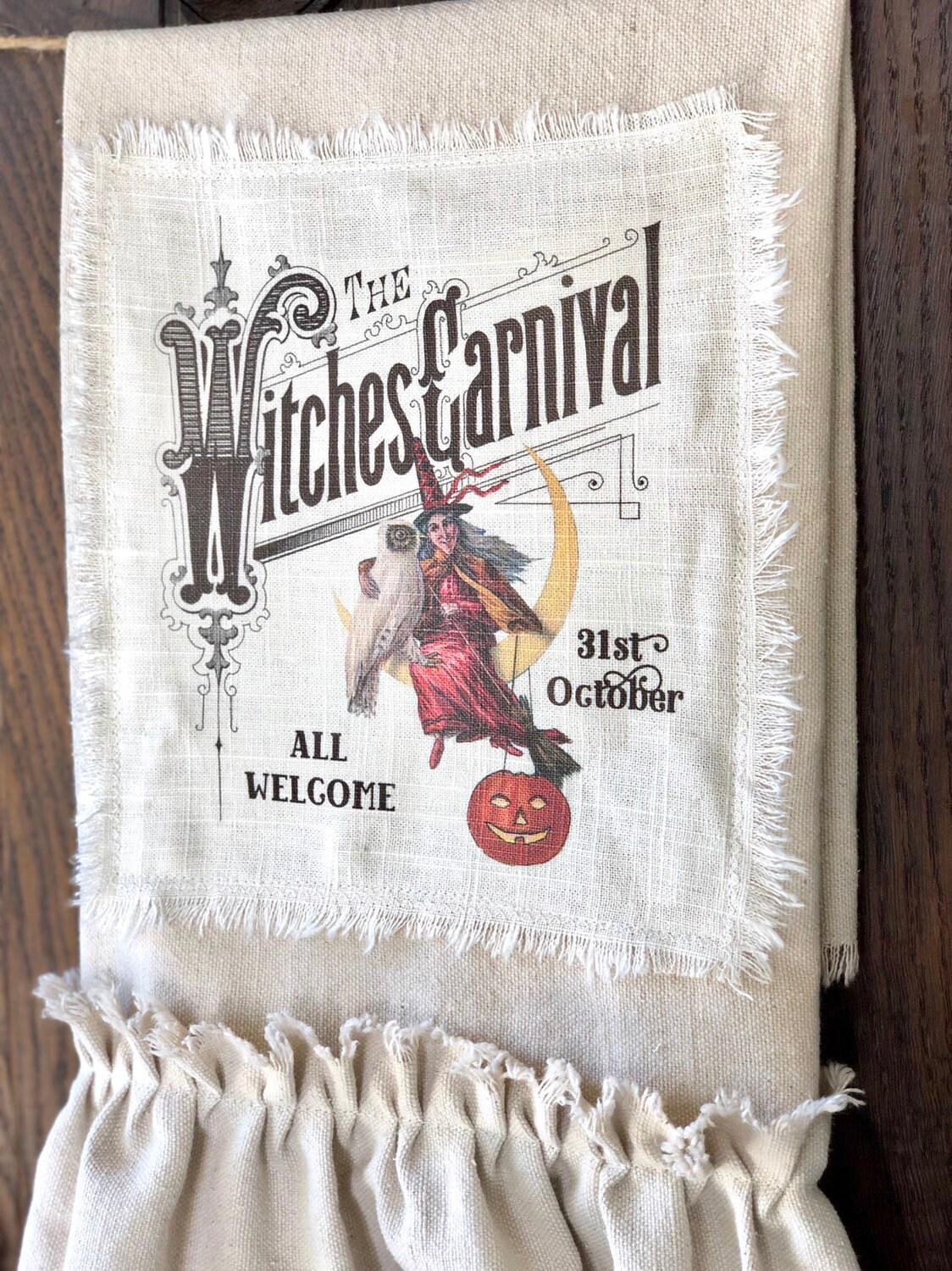 Unique Kitchen Towels with rufflesModern Farmhouse Tea | Etsy