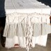 Custom Table Runner With Saying,multi Ruffle Table Runner,ivory White ...