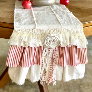 Custom Farmhouse Table Runner or Dresser Runner,for Christmas Table ...