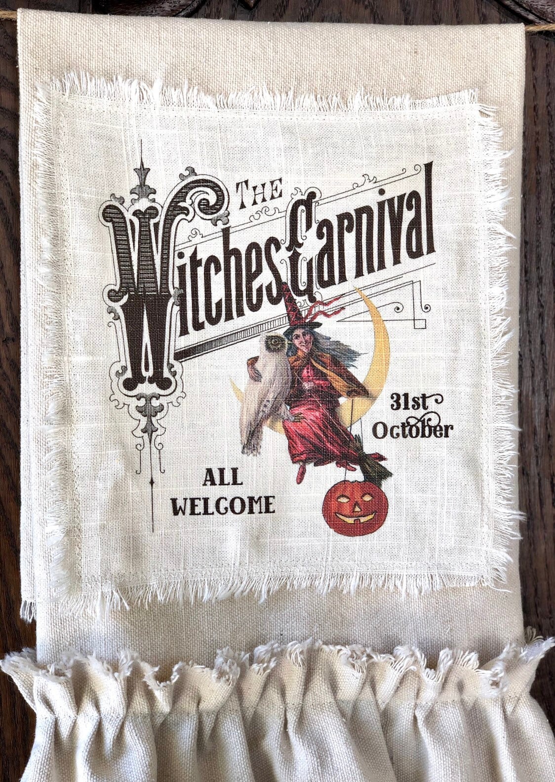 Unique Kitchen Towels with rufflesModern Farmhouse Tea | Etsy