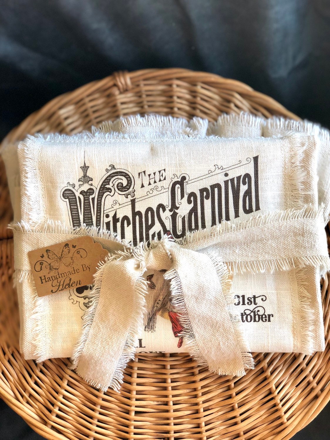 Unique Kitchen Towels with rufflesModern Farmhouse Tea | Etsy