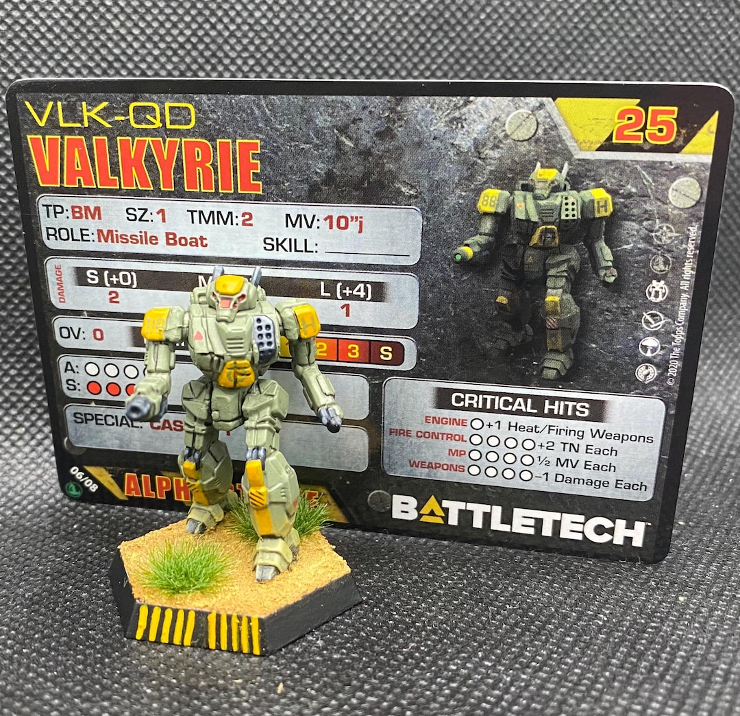 Battletech Mechwarrior Inner Sphere Clan Invasion Valkyrie Light ...