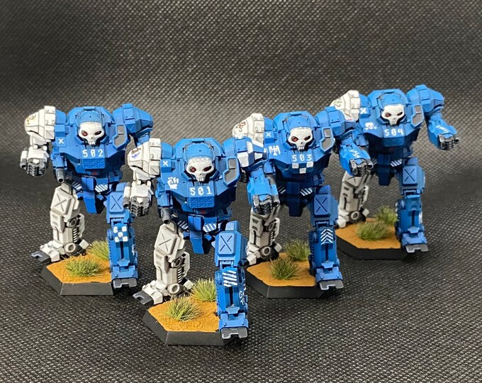 Battletech Mechwarrior Atlas Steiner Scout Lance Inner Sphere - Etsy