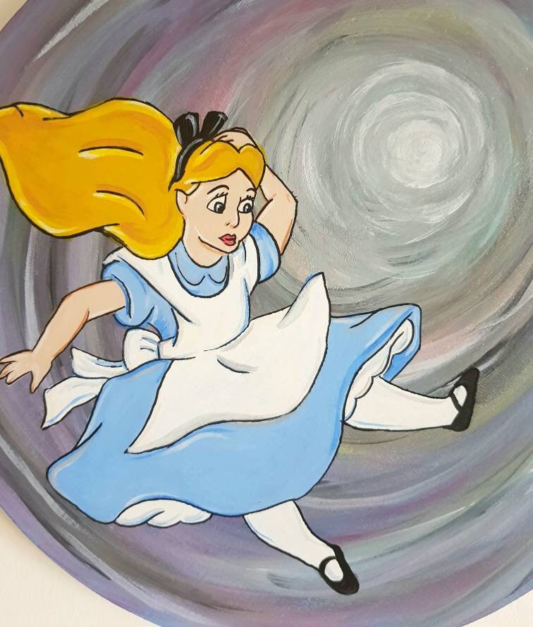 Disney Alice In Wonderland Falling