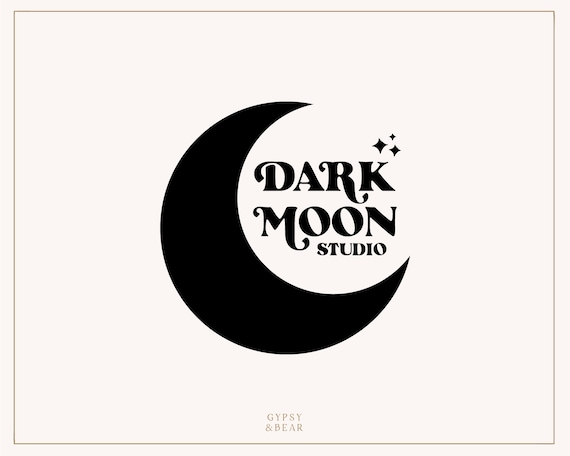 Premade Logo Moon Logo Magic Logo. Gypsy Logo Star Logo | Etsy UK