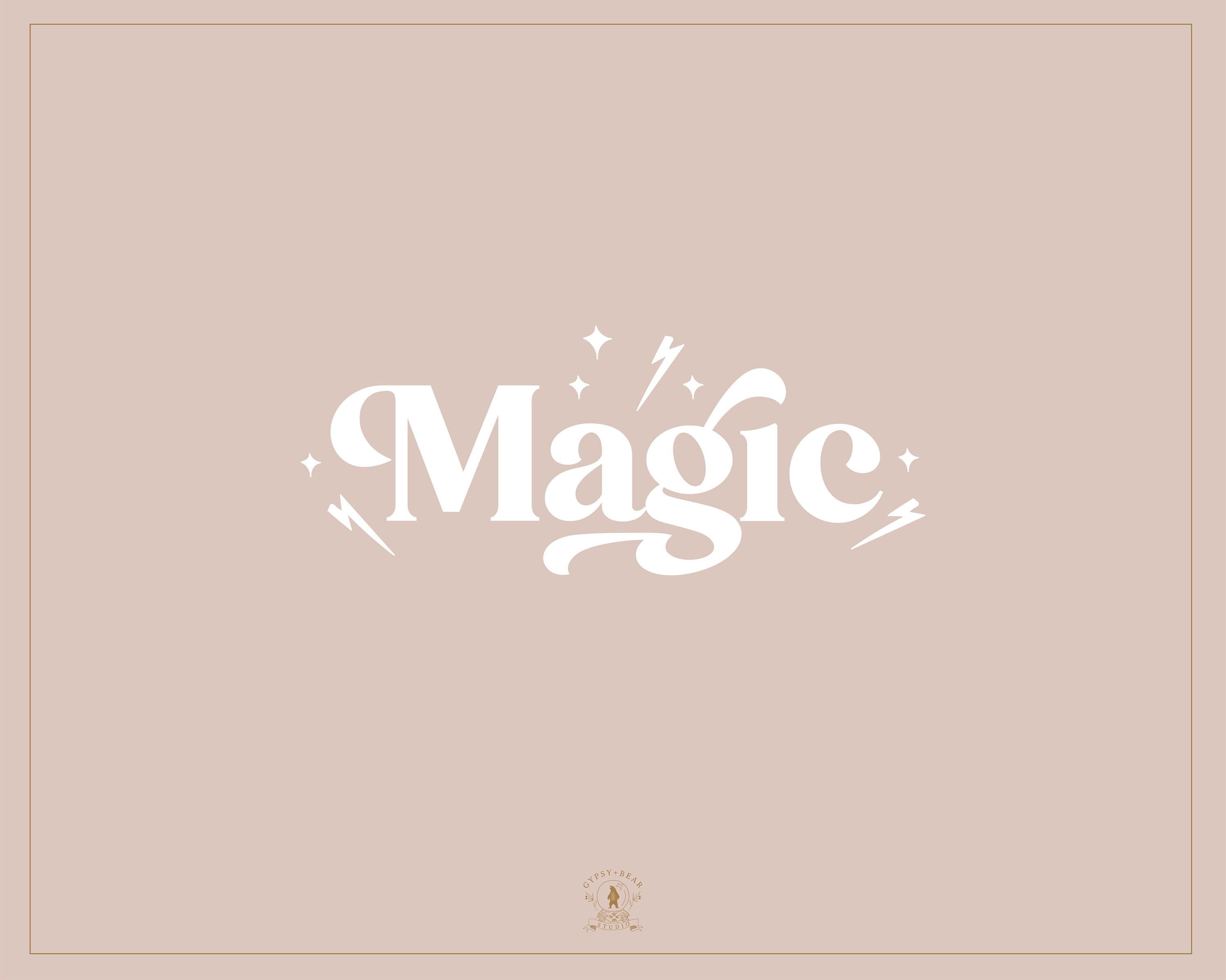 Premade Logo Moon Logo Magic Logo. Lightning Logo Star - Etsy UK