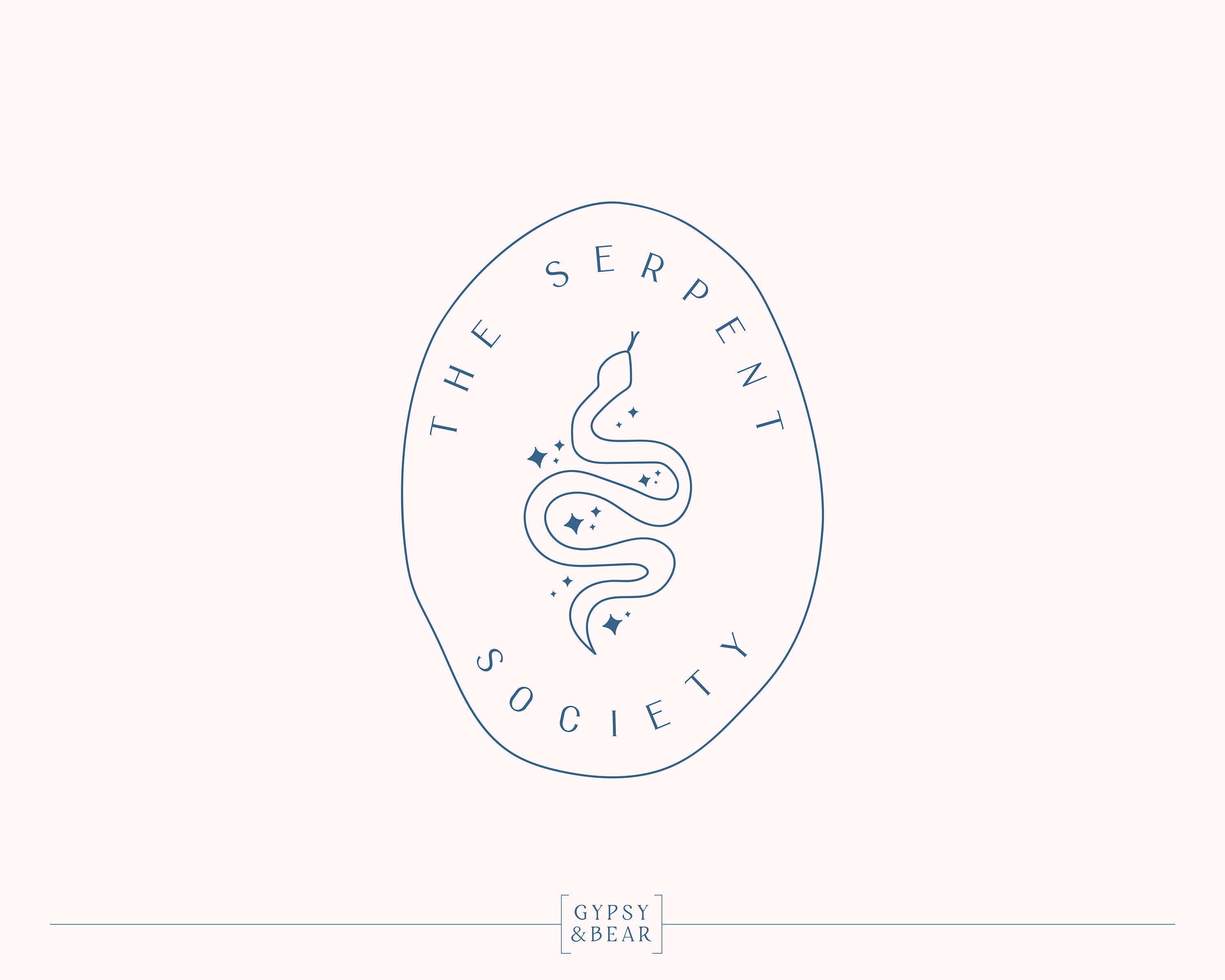 Premade Snake Logo, Hand Drawn Snake Logo, Serpent Logo, Snake Drawing ...