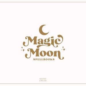 Premade Logo Moon Logo Magic Logo. Gypsy Logo Star Logo - Etsy UK