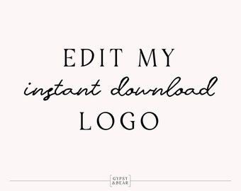 Edit My Logo - Etsy