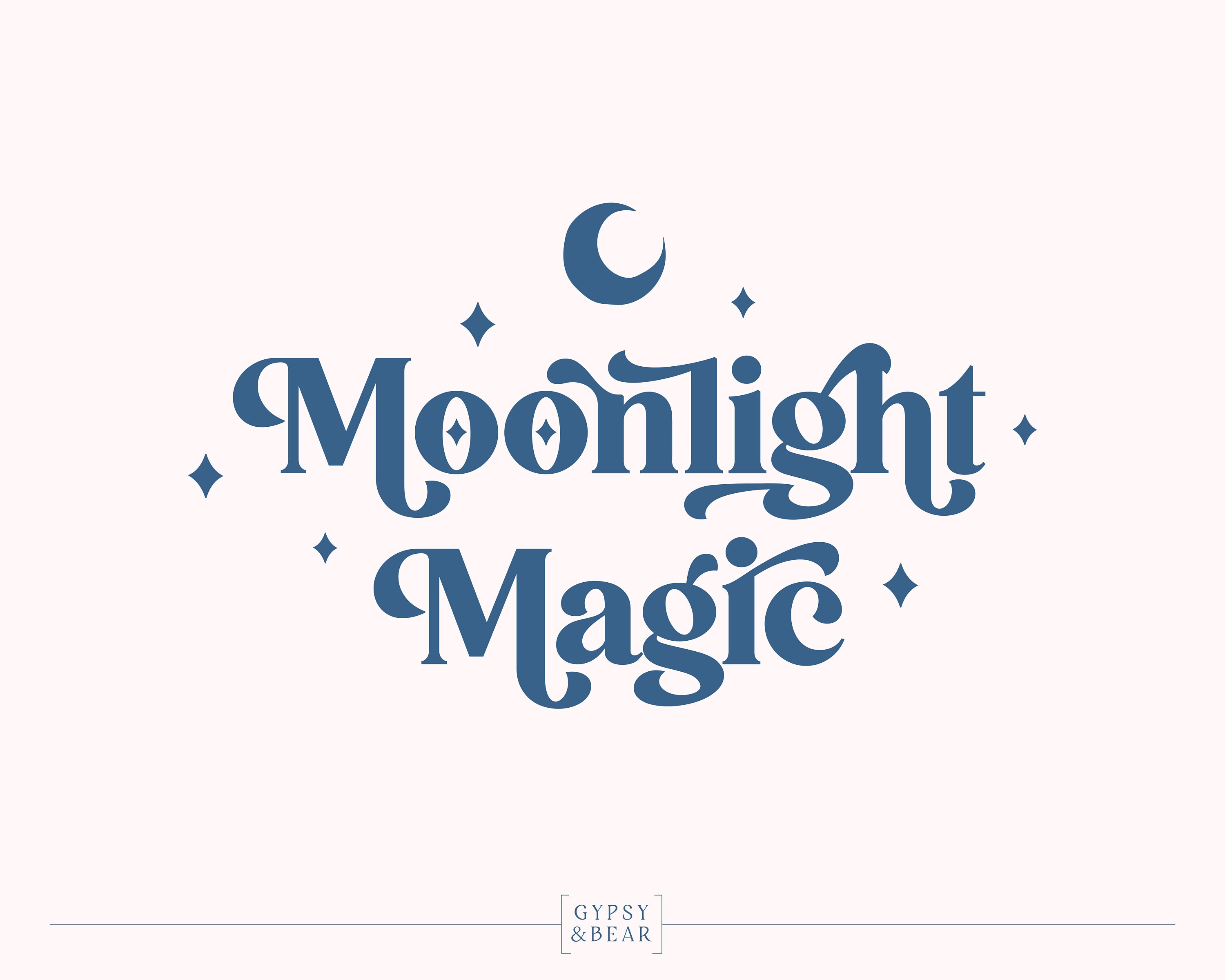 Premade Logo Moon Logo Magic Logo. Gypsy Logo Star Logo - Etsy UK