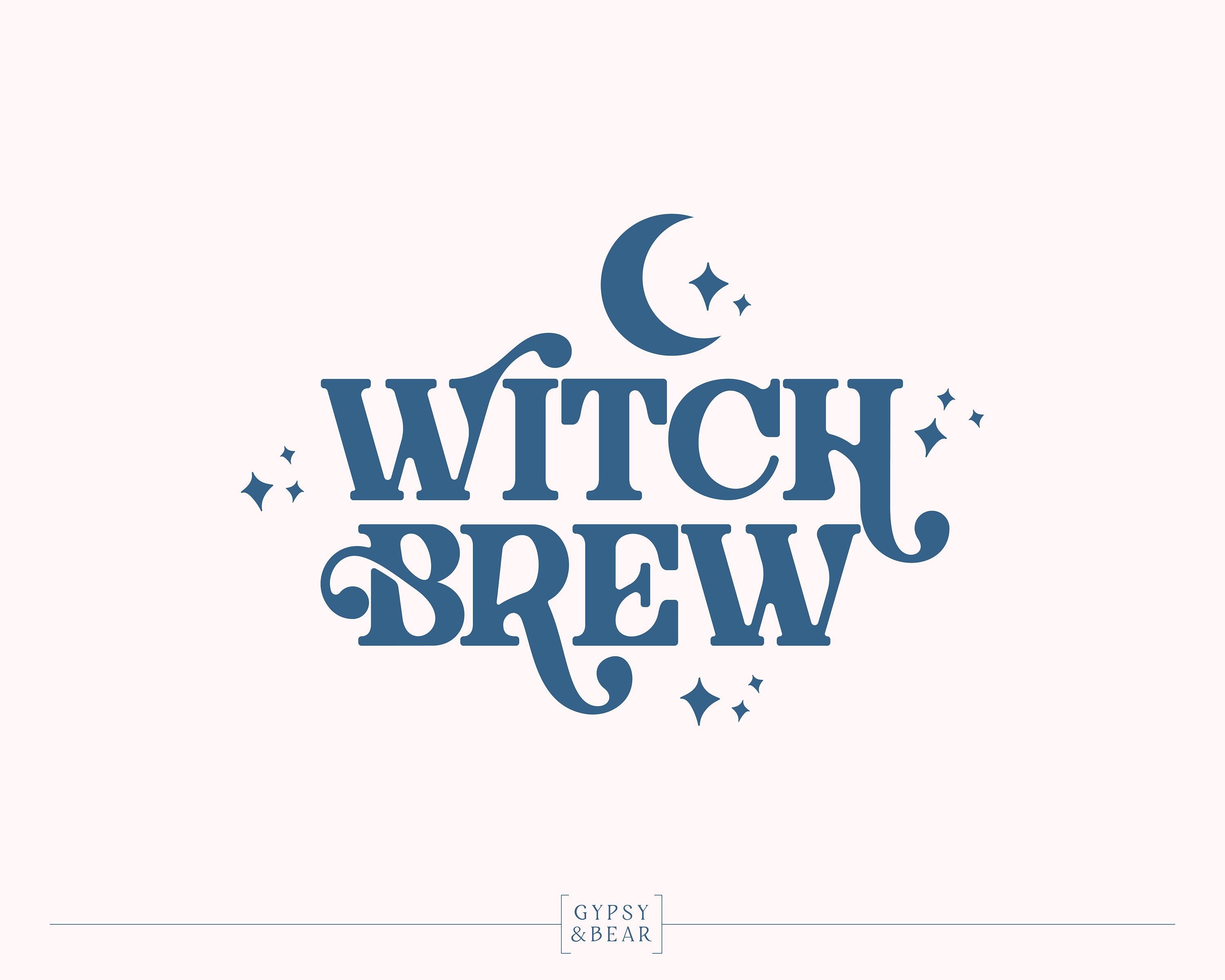 Premade Logo, Apothecary Logo, Magic Logo. Gypsy Logo, Star Logo ...