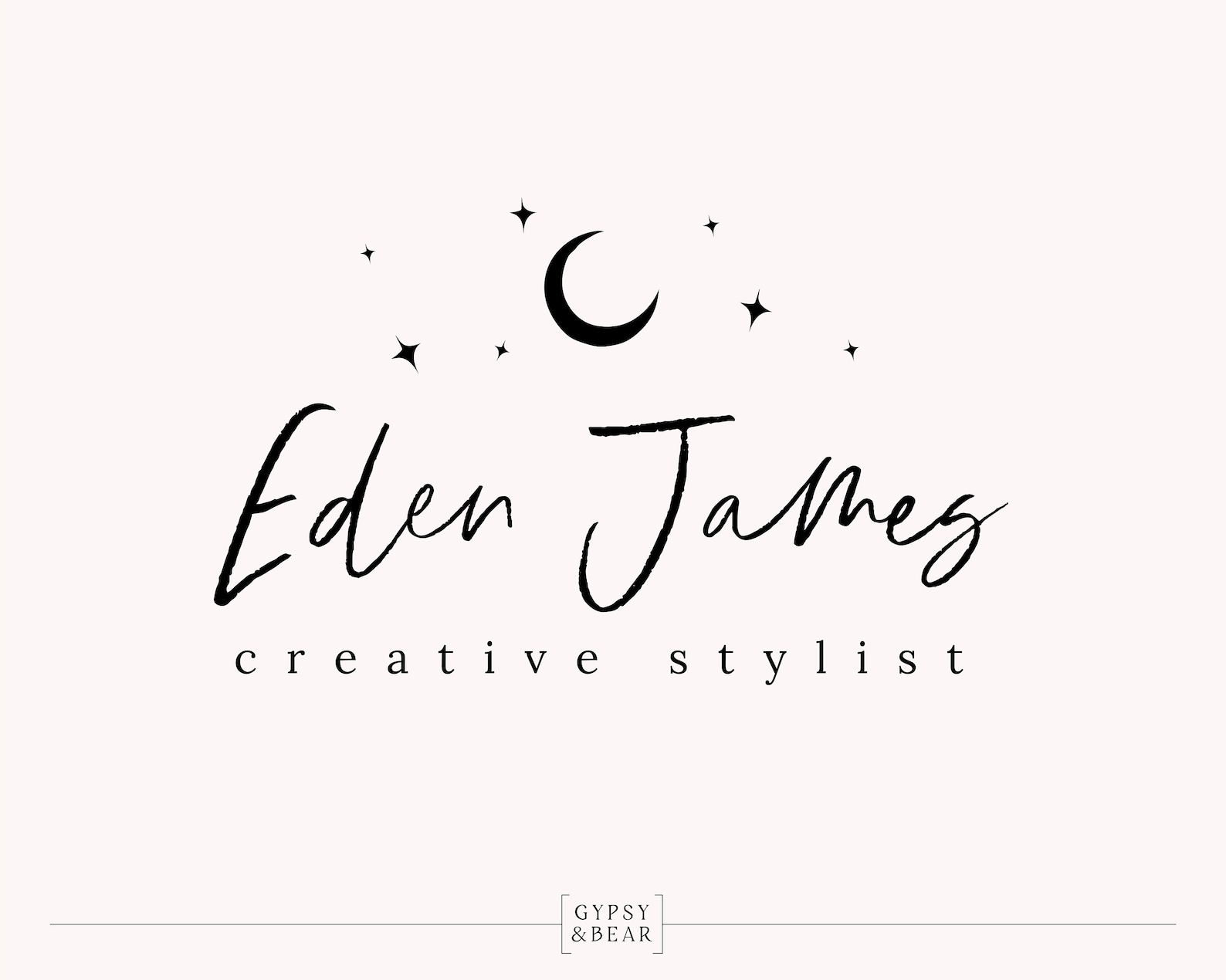 Premade Logo, Signature Logo, Moon Logo, Stars Logo, Blogger Logo ...