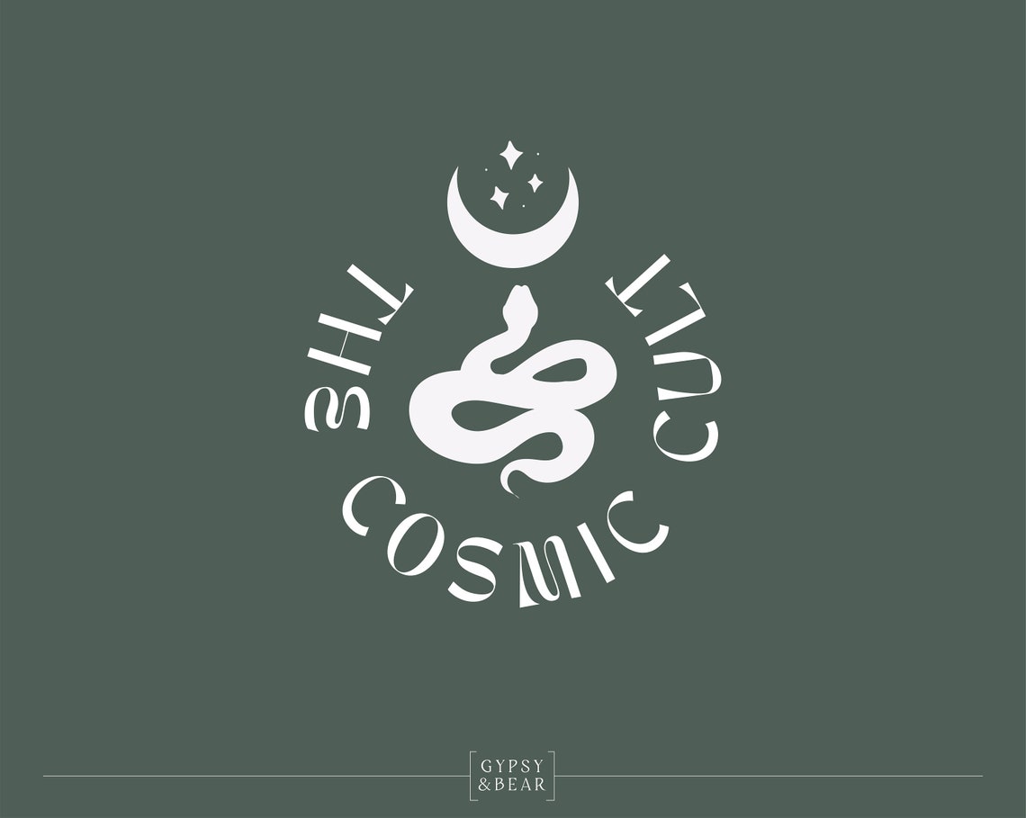 Premade Logo Hand Drawn Logo Witch Logo Magic Logo Mystic - Etsy UK