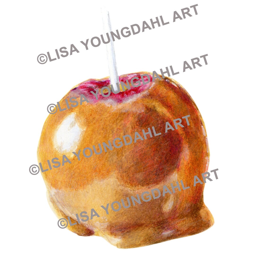 Autumn Caramel Apple - Etsy