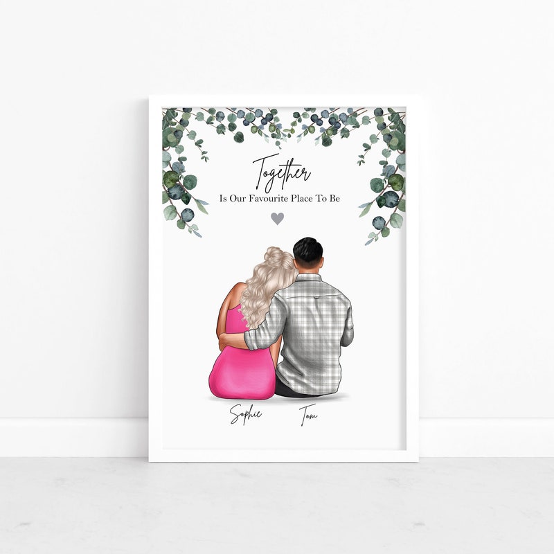 Couple Print - Etsy UK
