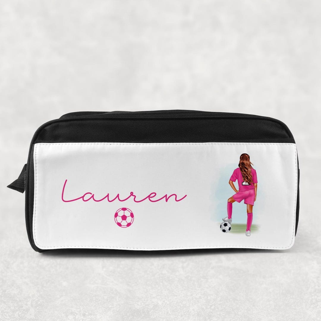 Personalised Girls Football Boot Bag: Stylish Soccer Shoe Bag - Etsy