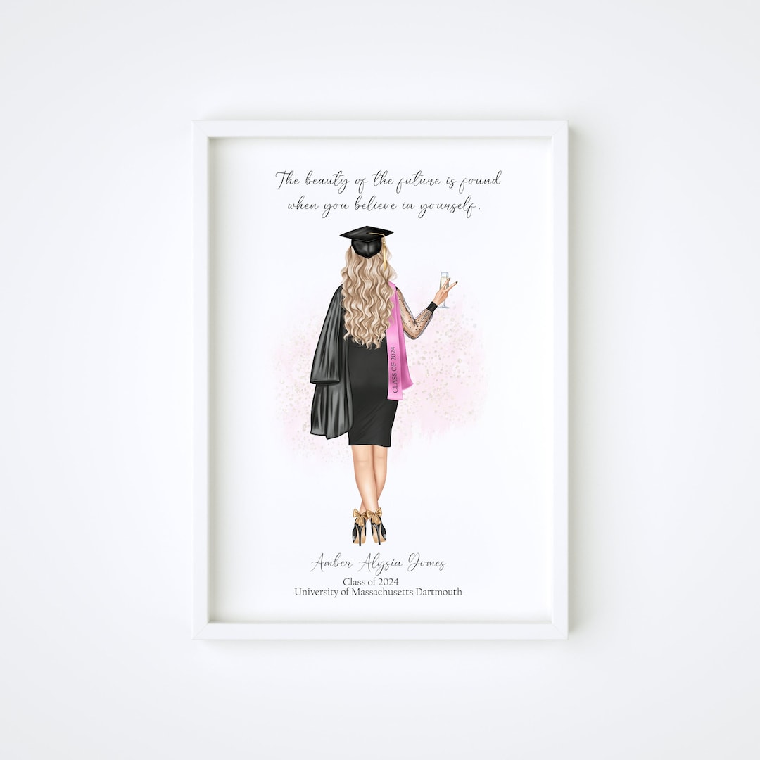 Graduation Print | Graduation Gift | Personalised Graduation Print ...