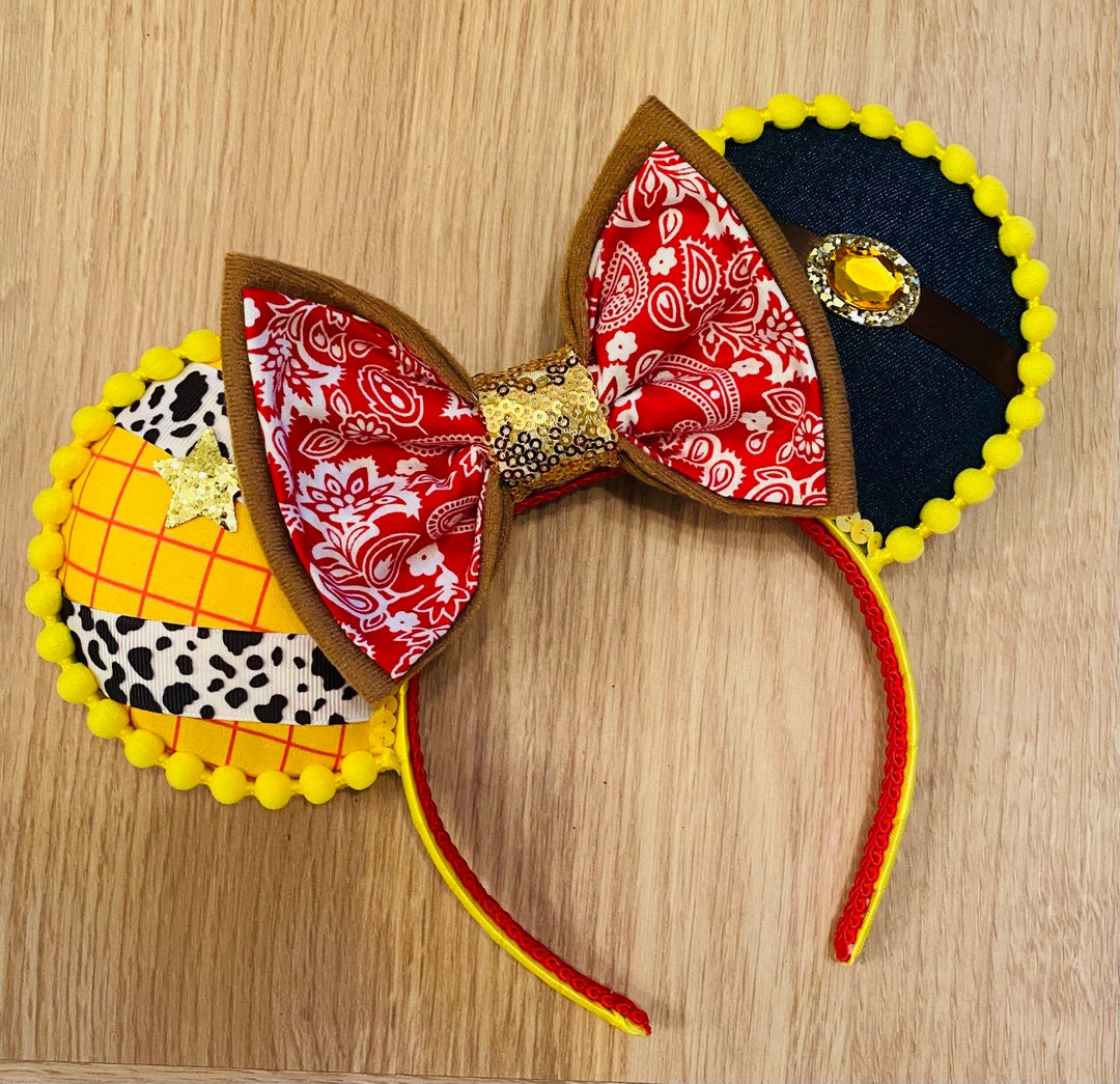 Cowboy Sheriff Inspired Handmade Mouse Ears - Etsy