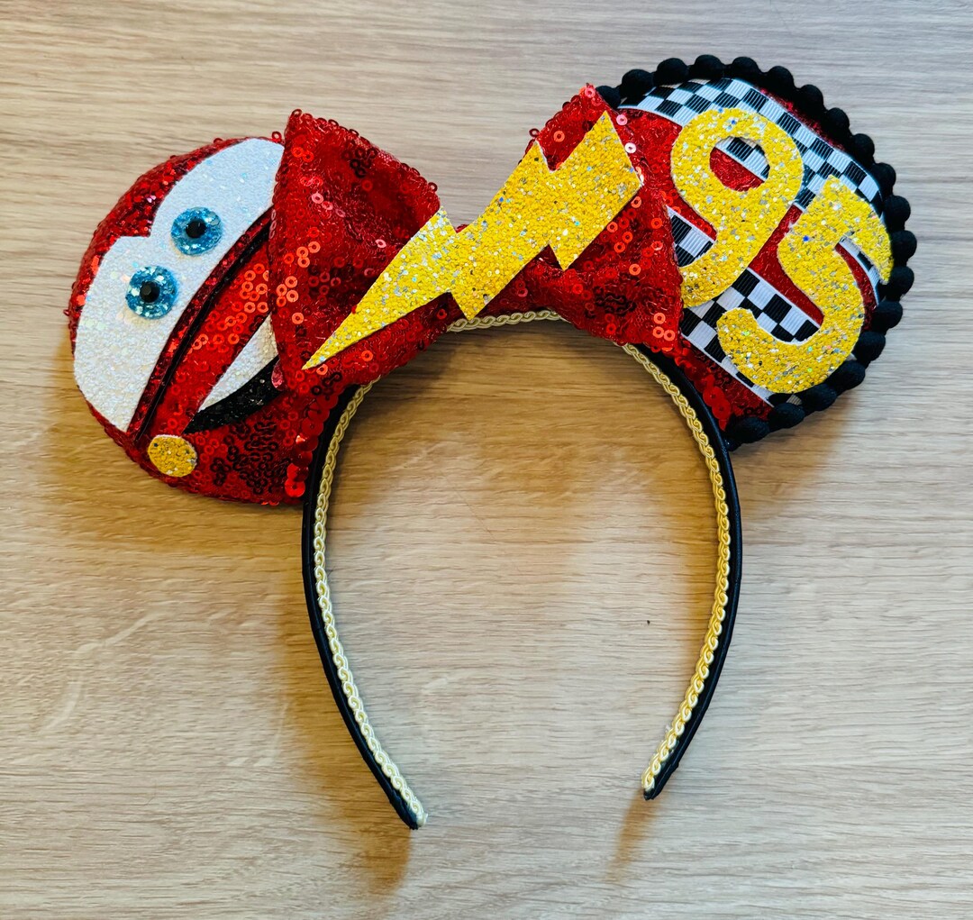 Race Cars Handmade Inspired Mouse Ears - Etsy