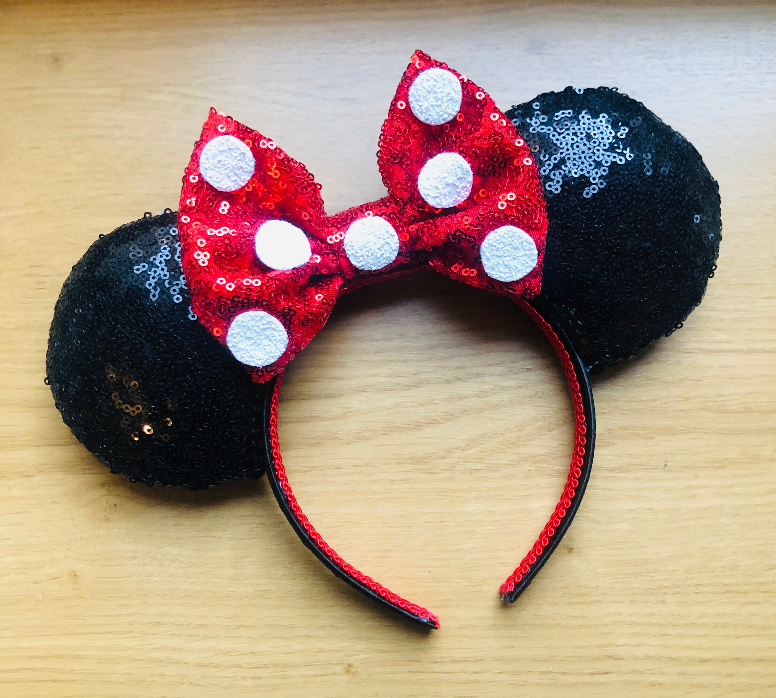 Classic Handmade Minnie Inspired Mouse Ears - Etsy