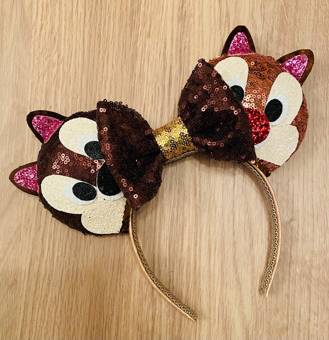 Chipmunk Inspired Handmade Mouse Ears - Etsy