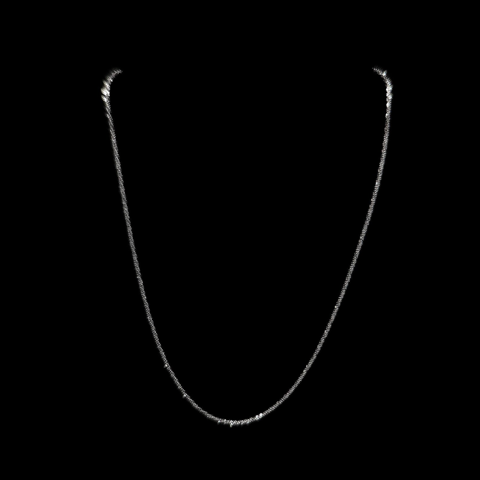 Silver Chain "loops" - Sterling Silver Jewelry - Birthday Gift - Mom ...