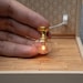 1:12 Scale Miniature 12 Volts Wired Schoolhouse Ceiling Lamp - Etsy