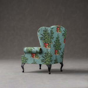 1:6 Scale Accent Doll Chair - Christmas Tree Theme - Etsy